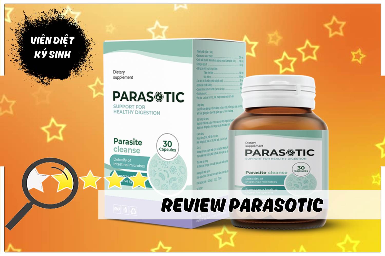 Viên Uống Diệt Ký Sinh Trùng Parasotic Có Tốt Không? Parasotic Chính ...